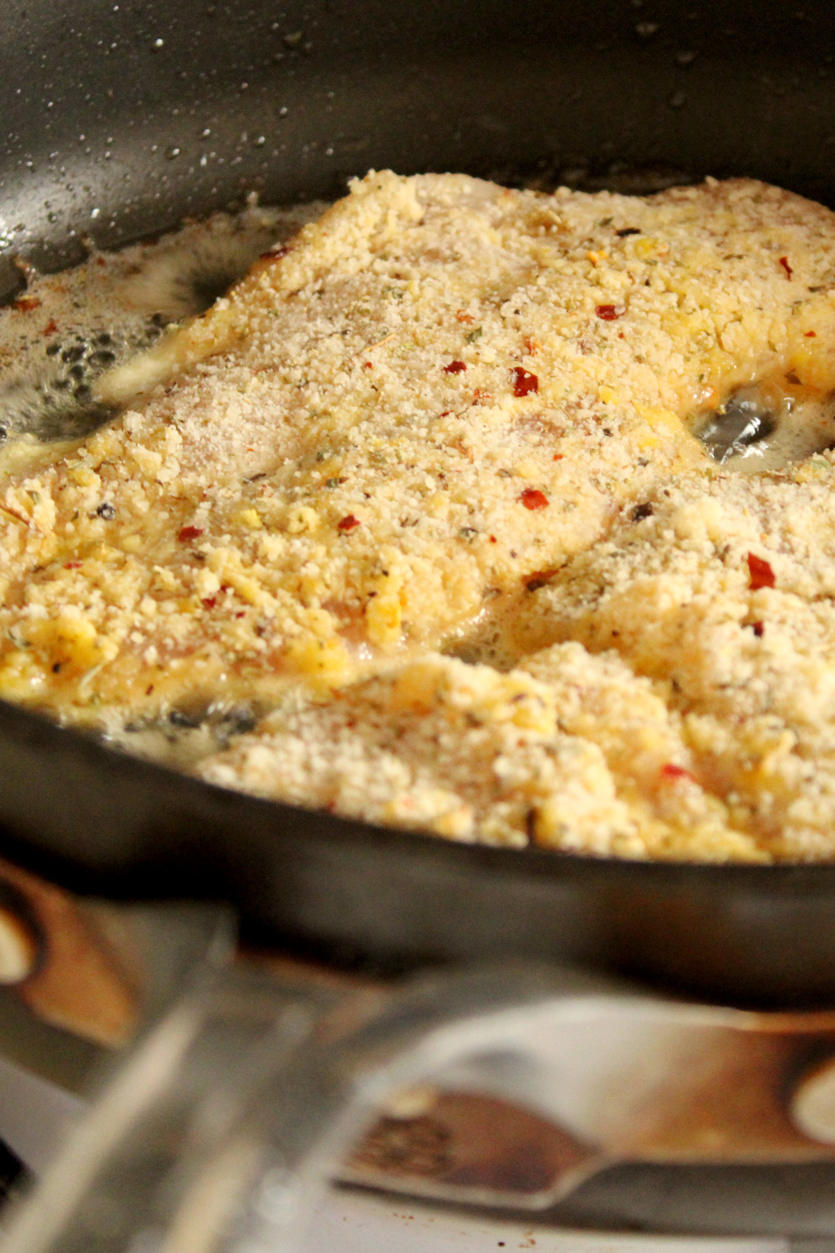 parmesan crusted chicken | Fork Freedom